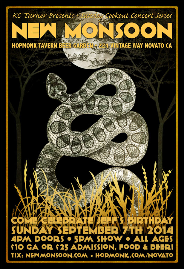 Hopmonk Tavern – Sunday Cookout Concert Series | new monsoon